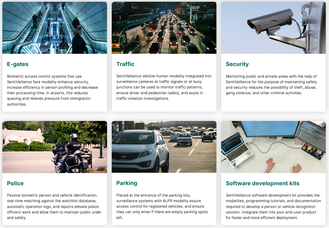 Use cases - SentiVeillance